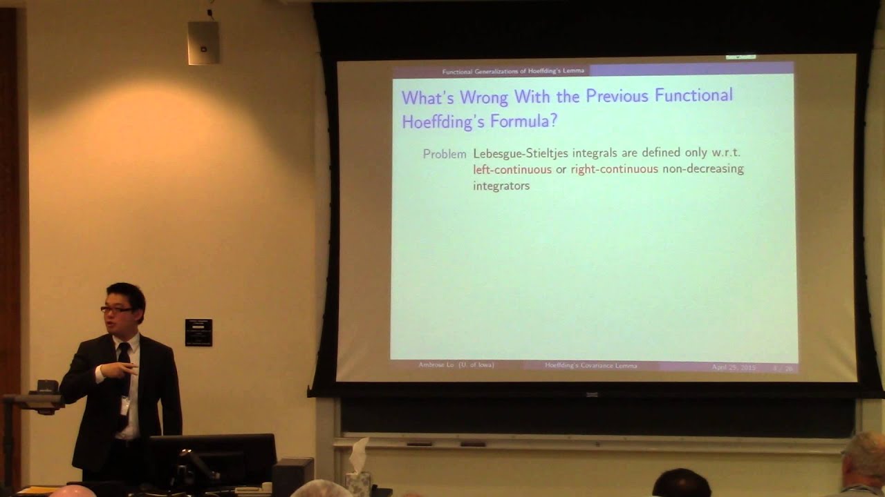 University of Iowa, Department of Statistics and Actuarial Science ...