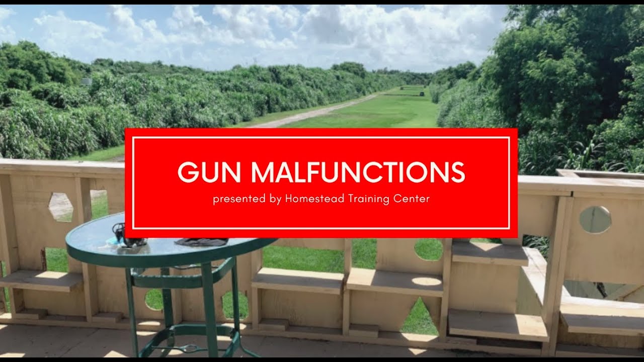 3 common Gun Malfunctions - YouTube