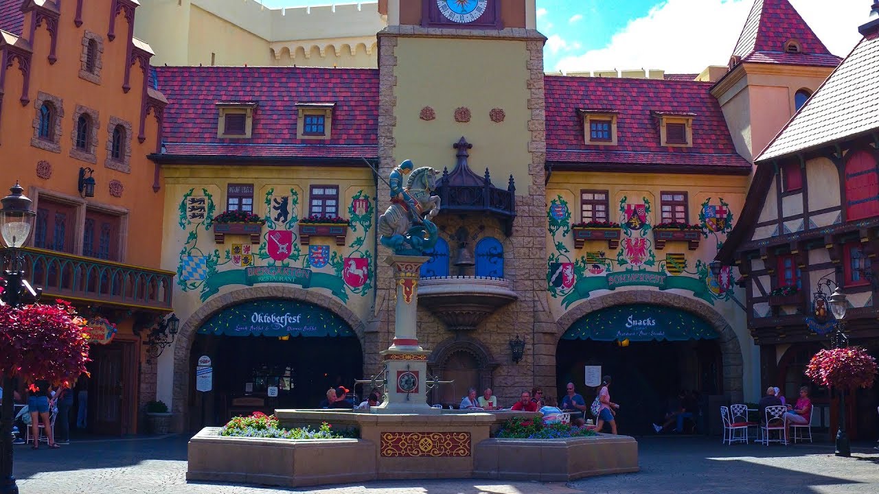 [4K] Germany Pavilion | Epcot - YouTube