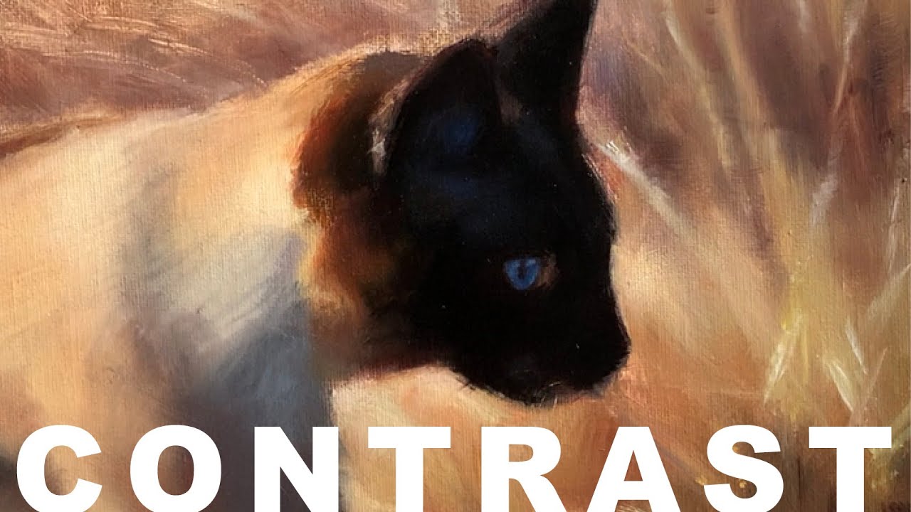 The Importance Of CONTRAST In Oil Painting & How I Used It In This ...