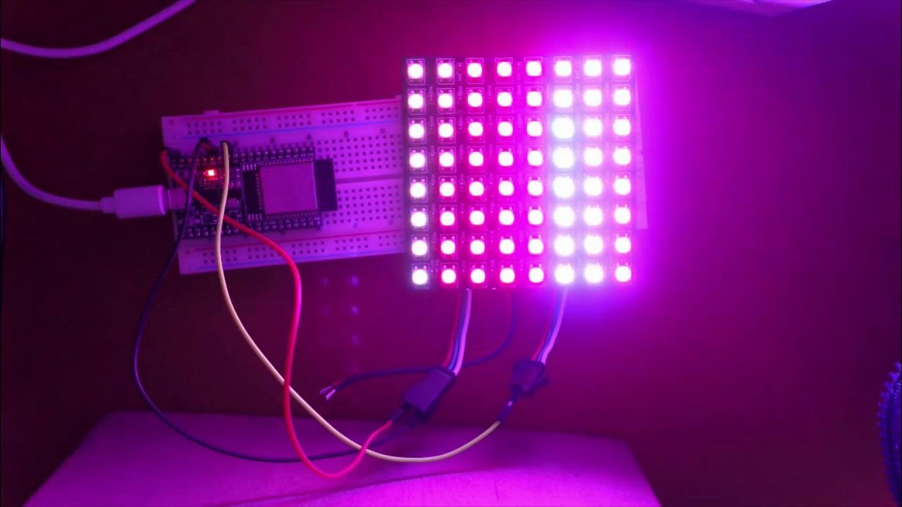 Emoji Projects with LED and RGB LED Matrixes - YouTube