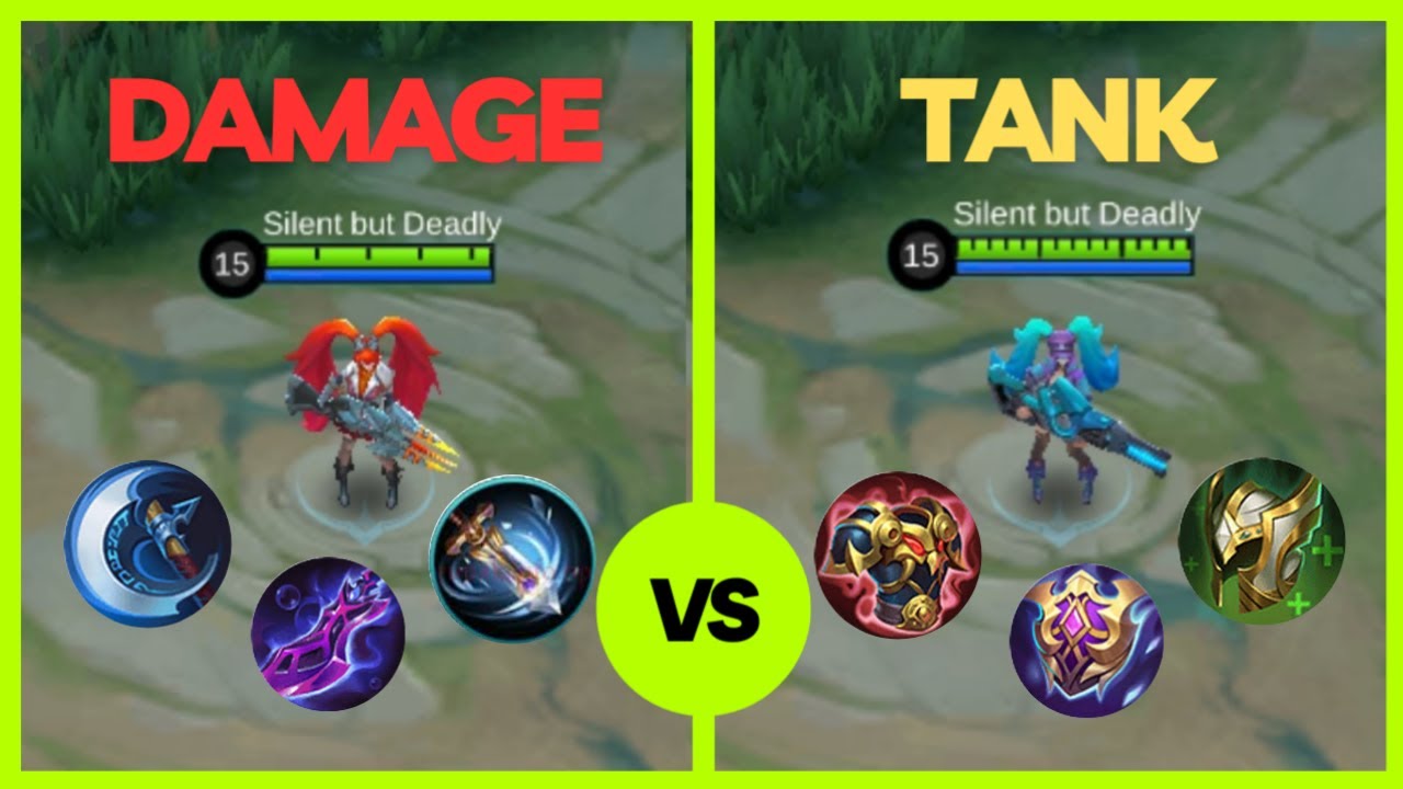 damage vs tank build layla - YouTube