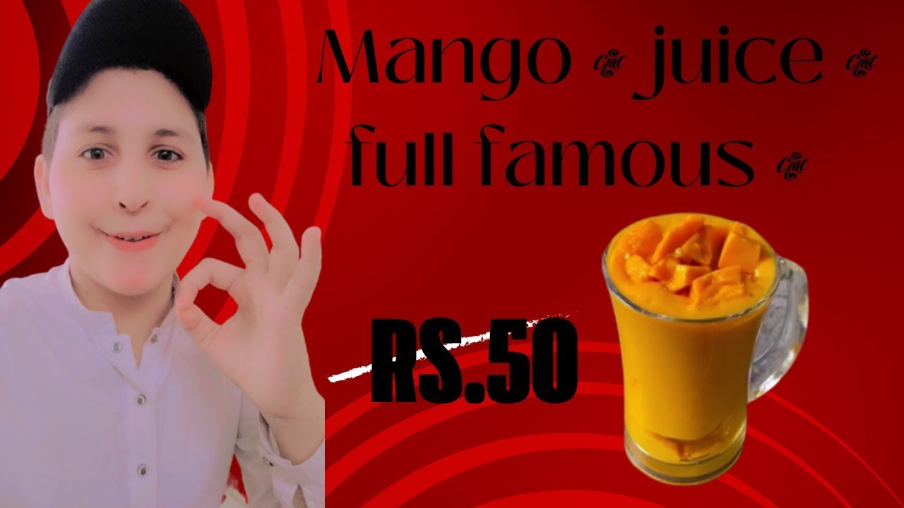 mango juice 🥤 finally 🤤🥭 pet ke Ander he #mangojuice #rdxvlog # ...