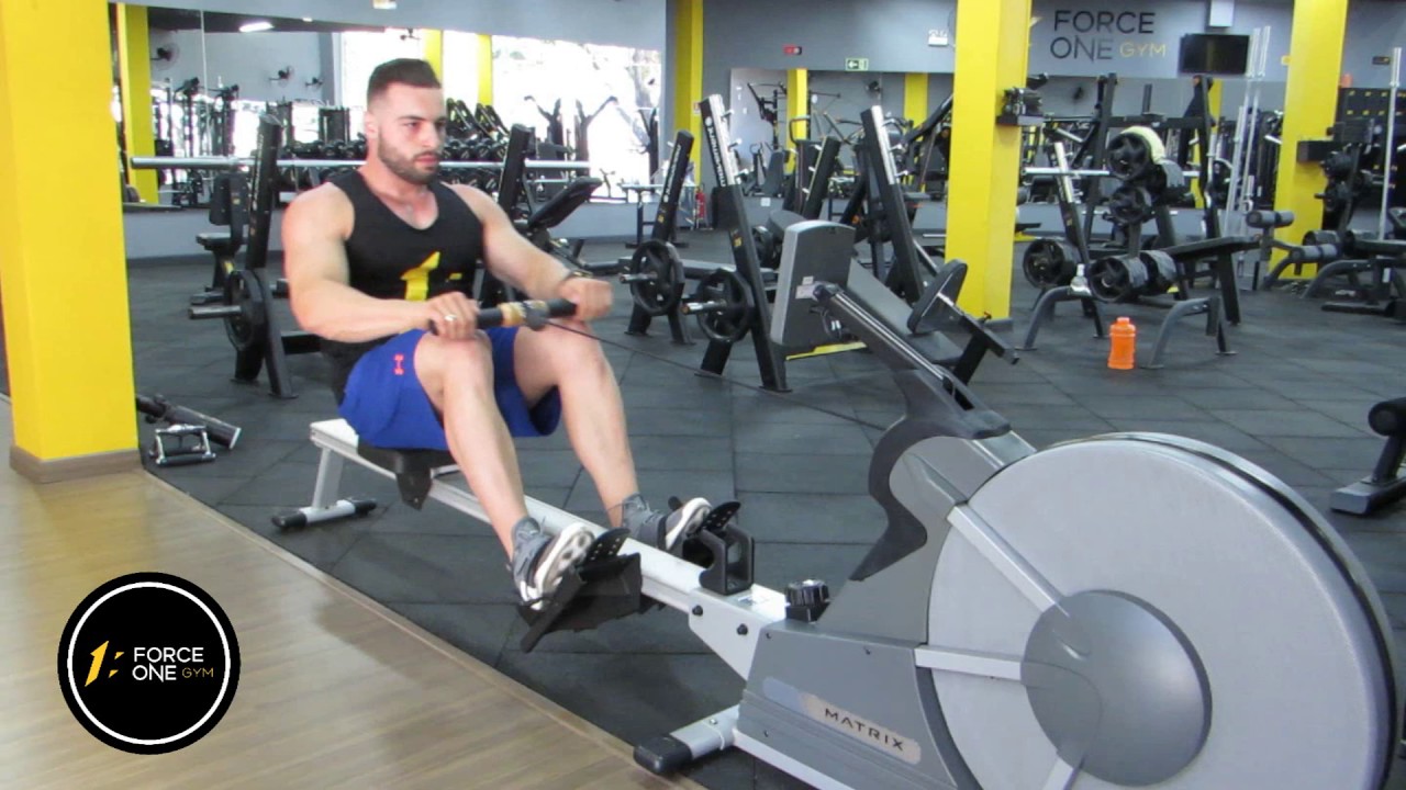REMADA ERGOMÉTRICA - FORCE ONE GYM CIANORTE - YouTube