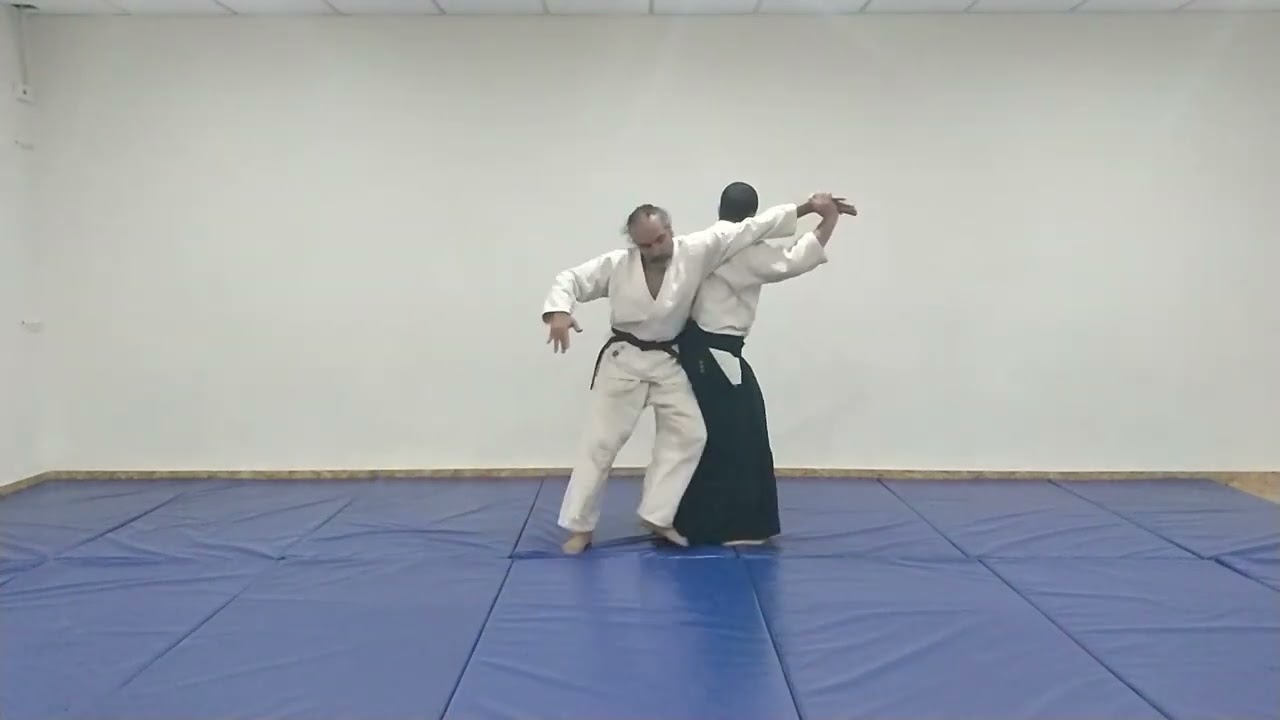 Aikido Basic Techniques: Yokomen Uchi - Soto Kaiten Nage - YouTube