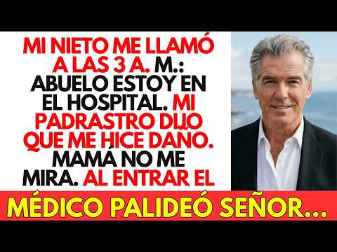 Mi nieto me llamó llorando desde el hospital. Abuel, estoy aquí por culpa de mi padrastro…