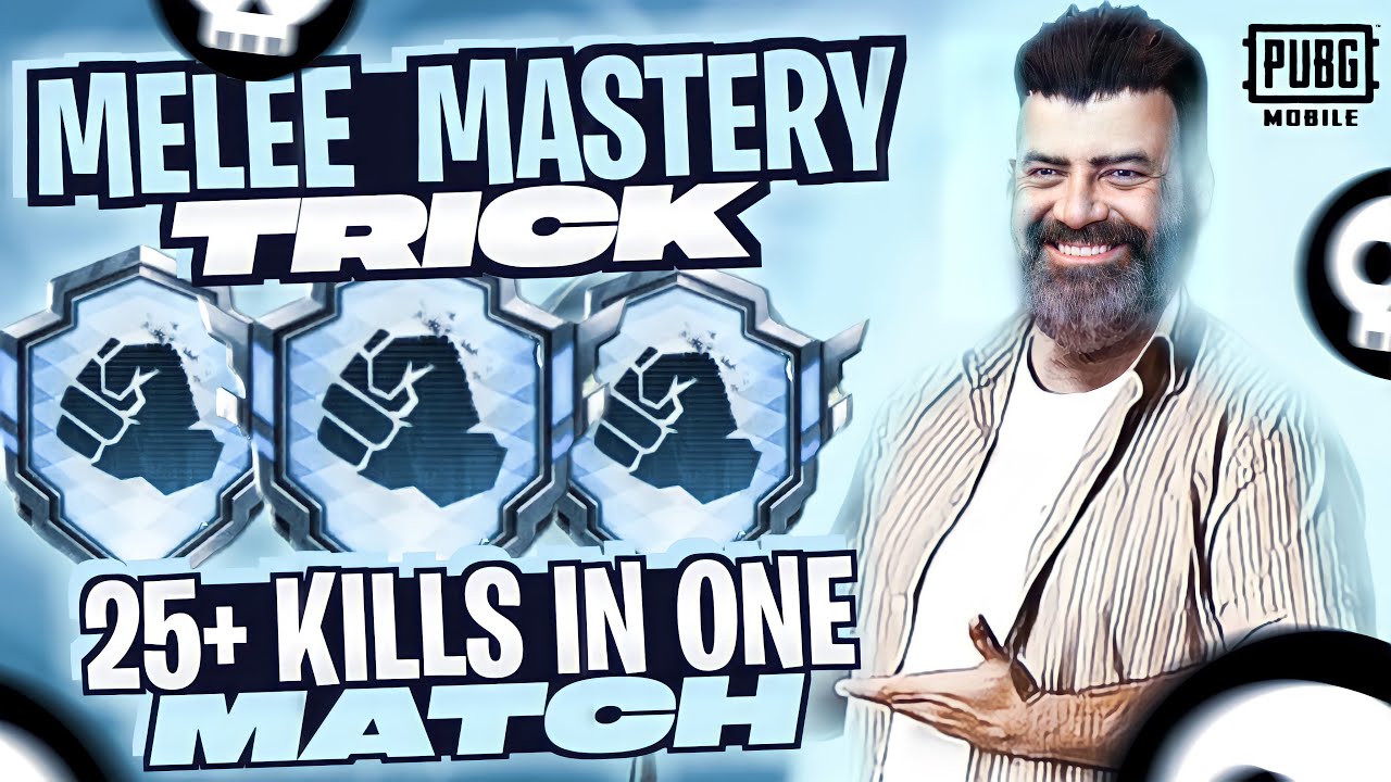 Melee Mastery Trick | Kill +25 Bots In One Match | 110 Achievement ...