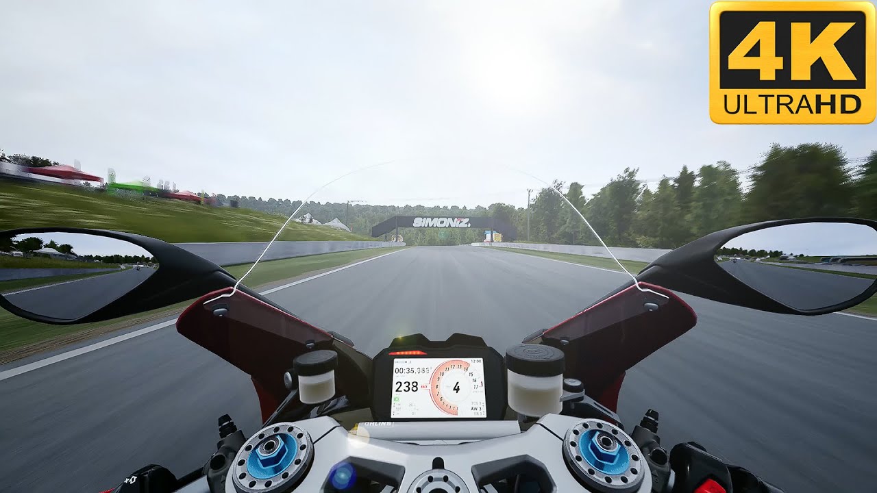 Riding My Ducati Panigale V4R On Canadian Track - RIDE 4 Gameplay POV ...