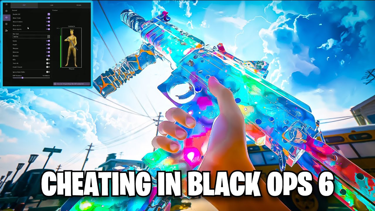 THE BEST BLACK OPS 6 HACKER 😈 Cheating On BO6 (AIMBOT + UNLOCK ALL ...