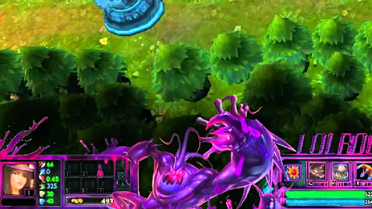 LOL Stream Animated Overlay Zac Yi (League of Legends HUD) - YouTube