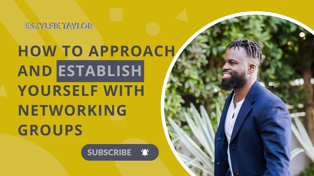 The Secret to Establish Yourself With Networking Groups - YouTube