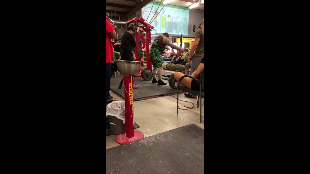 2018 powerlifting meet at brute strength - YouTube
