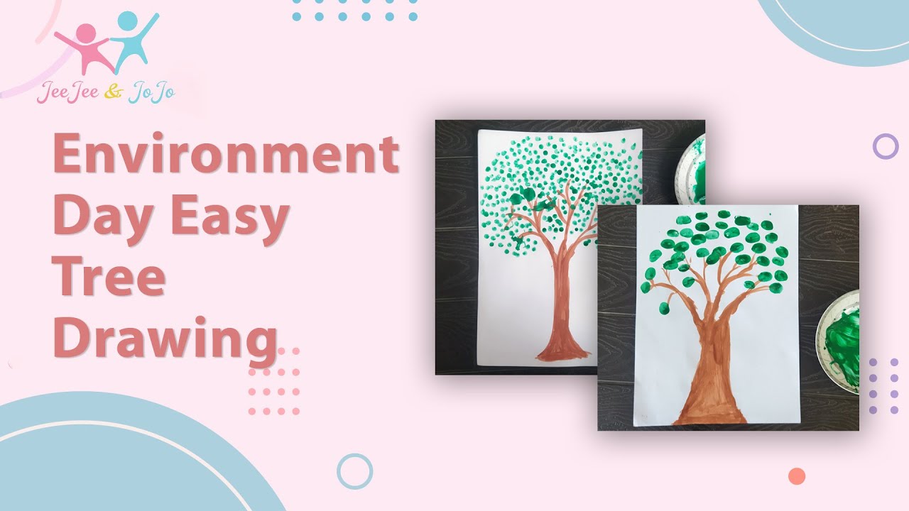 Worlds Environment Day Drawing For Kids | Worlds Environment Day Easy ...