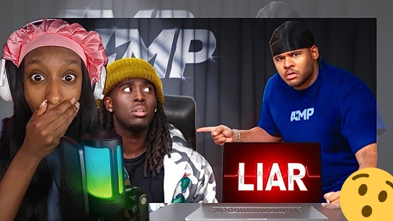 AGENT AND CINNA DID WHAT ?! | AMP LIE DETECTOR REACTION - YouTube