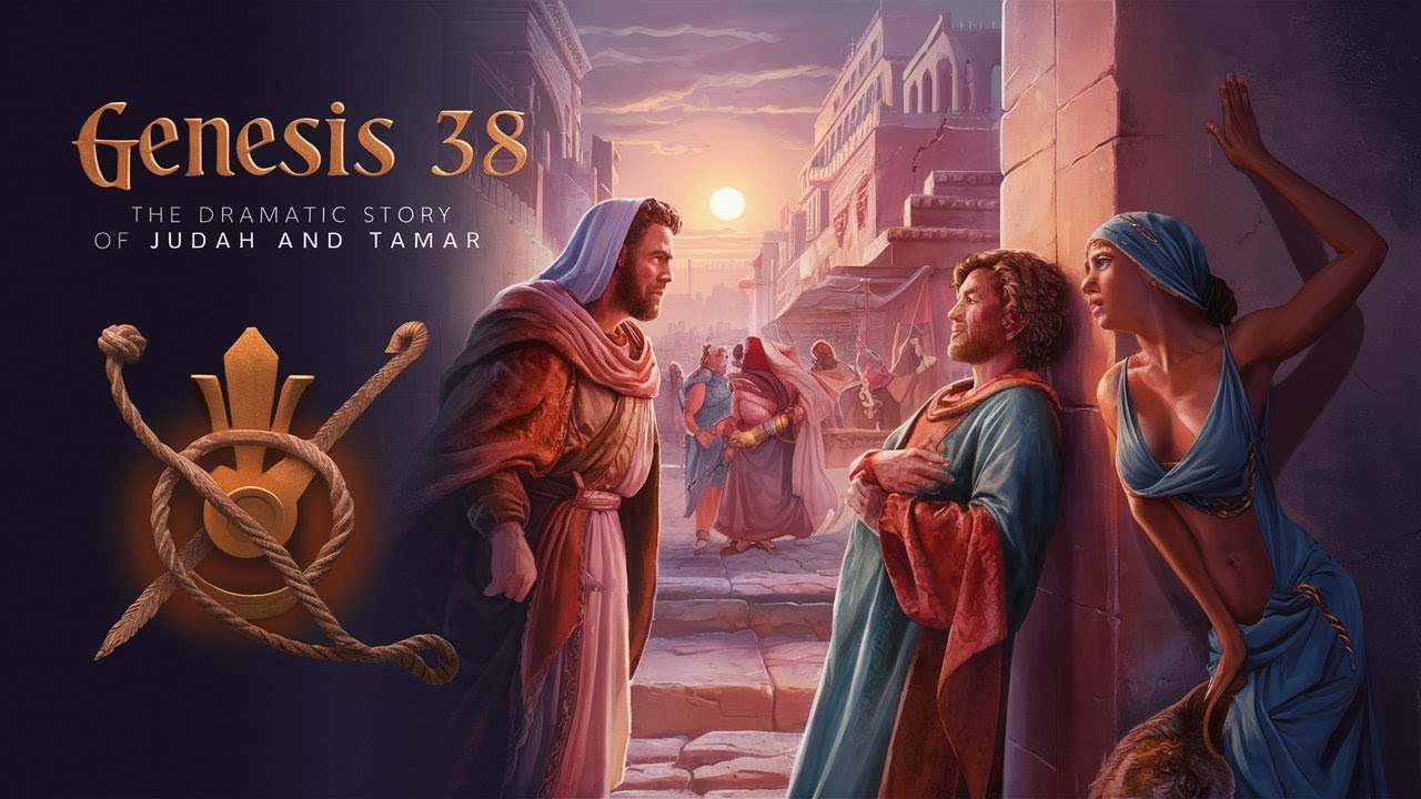 "Genesis 38: The Dramatic Story of Judah and Tamar | #AncientNarratives ...