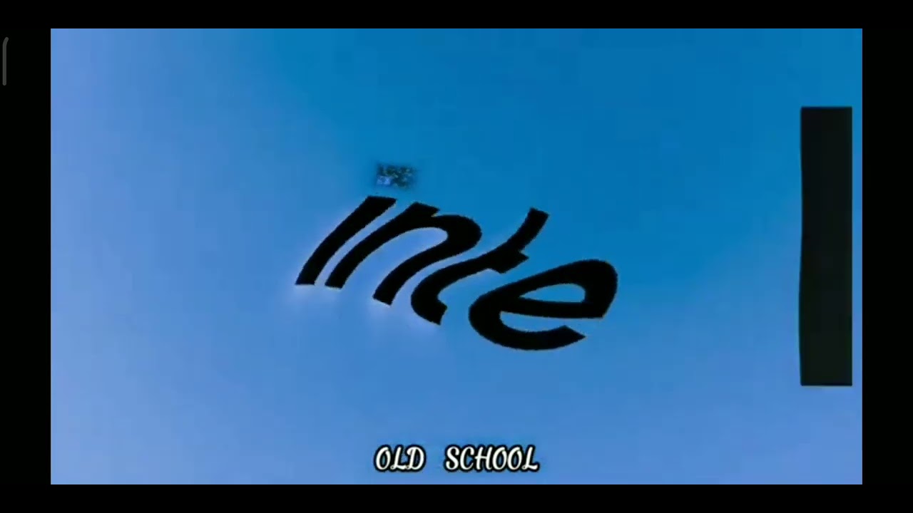 Intel intro Logo In Old School - YouTube