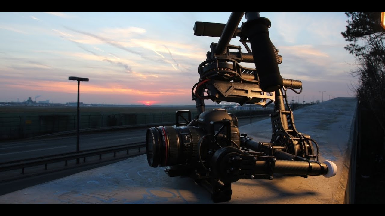 5D Mark III three 3-axis active steadycam brushless gimbal footage ...