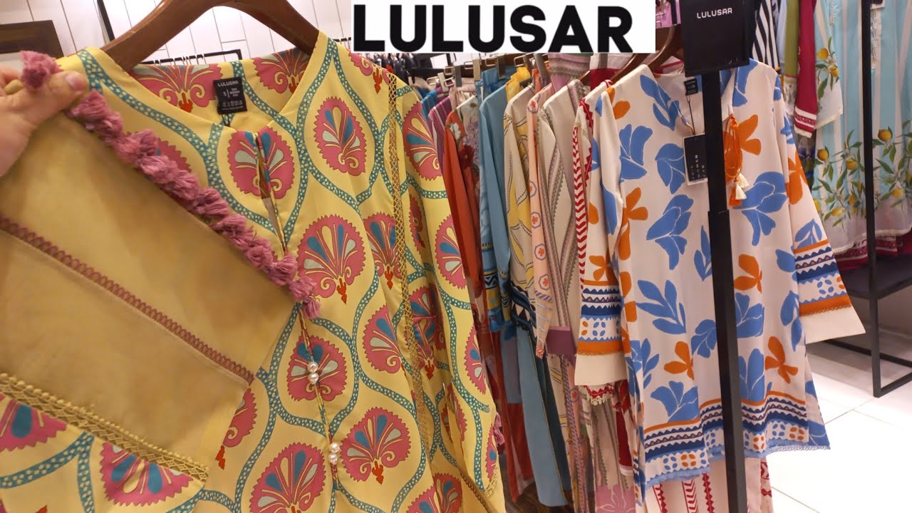 LULUSAR New Casual Silk Collection ️ 😍 Lulusar Casual Collection 2024 💕 ...