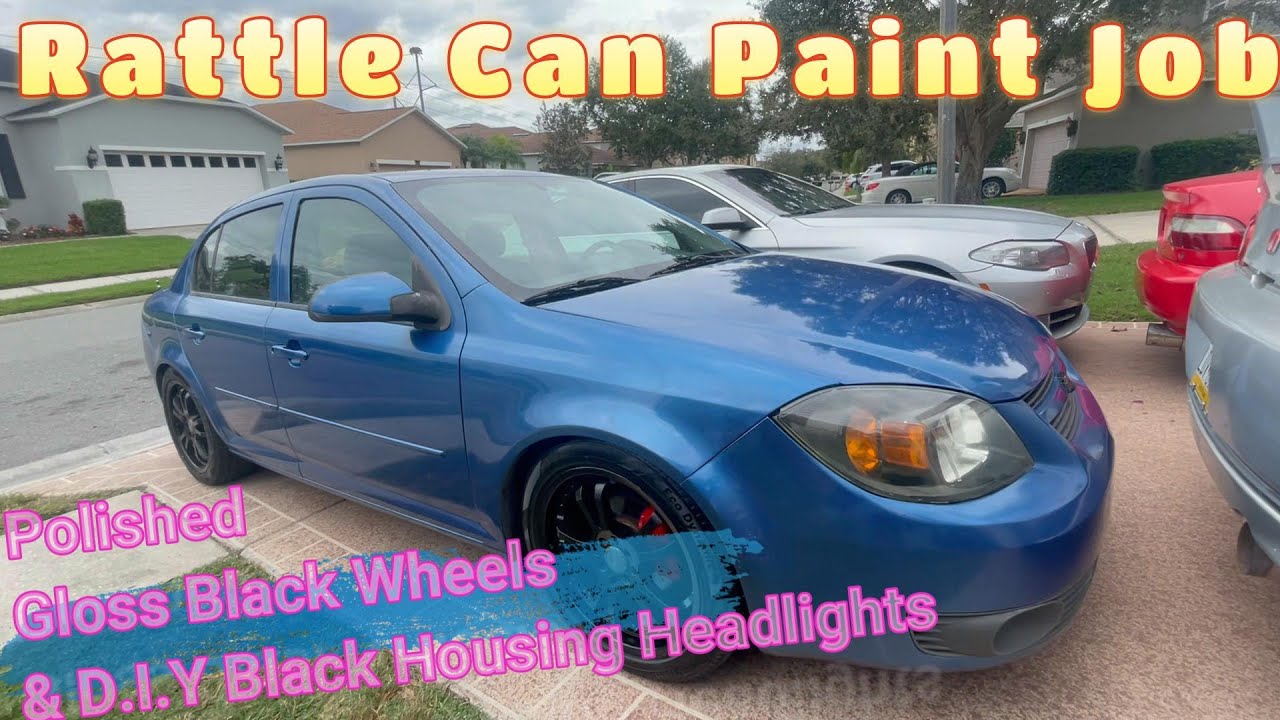 First Ever Behr Rattle Can Paint Job Gets Final Touches! #diy #budget # ...