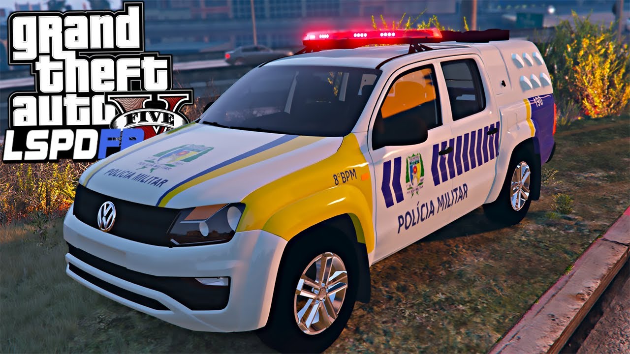 RONDA POLICIAL!! - PMTO - GTA V Rotina Policial - YouTube