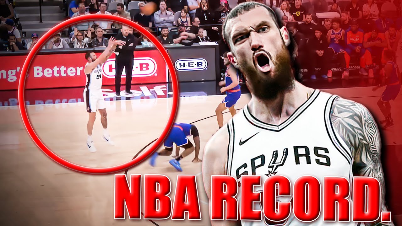 This Random Role Player Just Broke An NBA Record! - YouTube