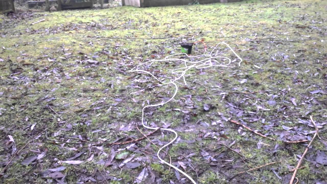 microdet ground hit test 1 (non-directional) - YouTube