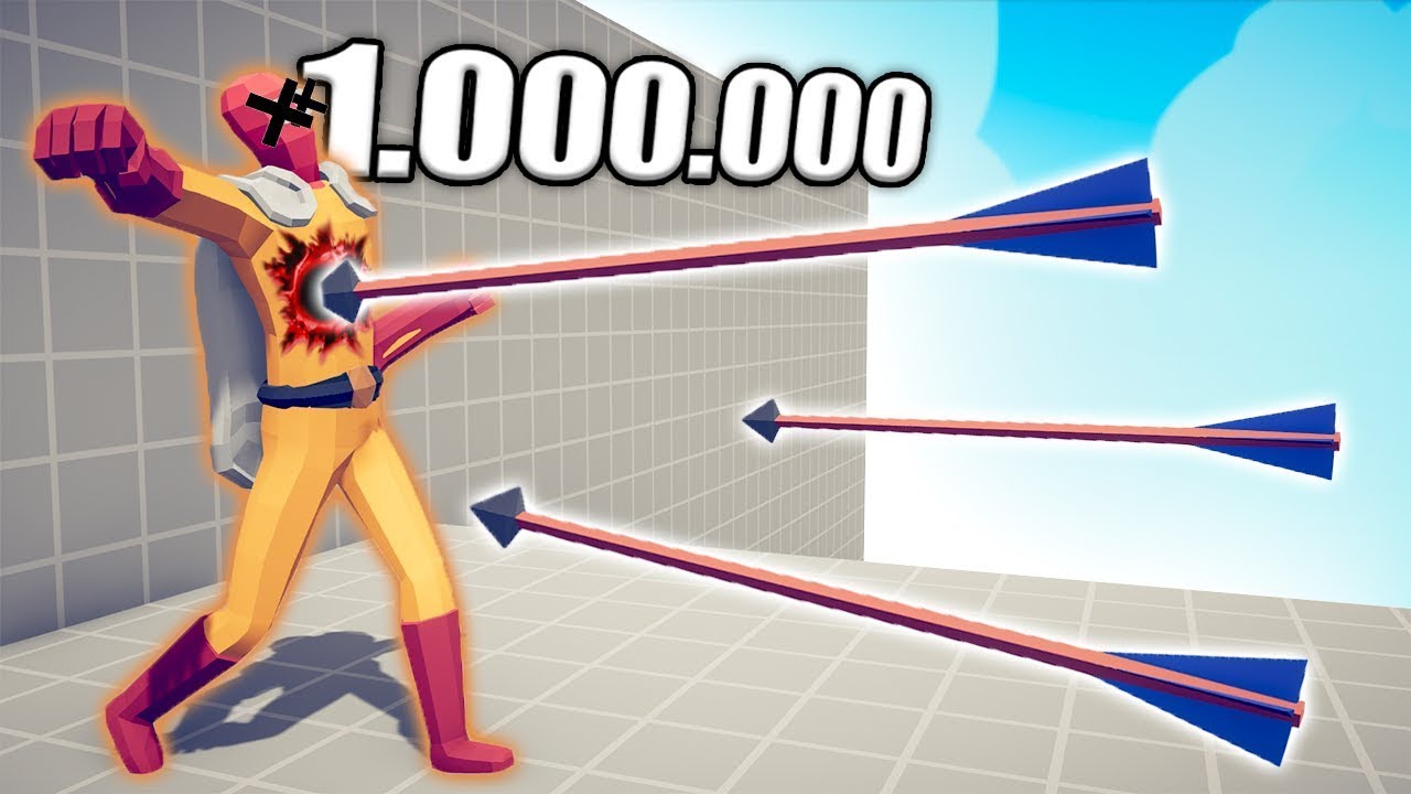 1 000 000 DAMAGE ARCHER vs UNITS TABS | Totally Accurate Battle ...