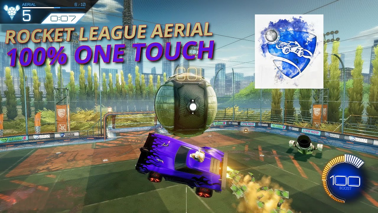 Rocket League Aerial training 100% - YouTube