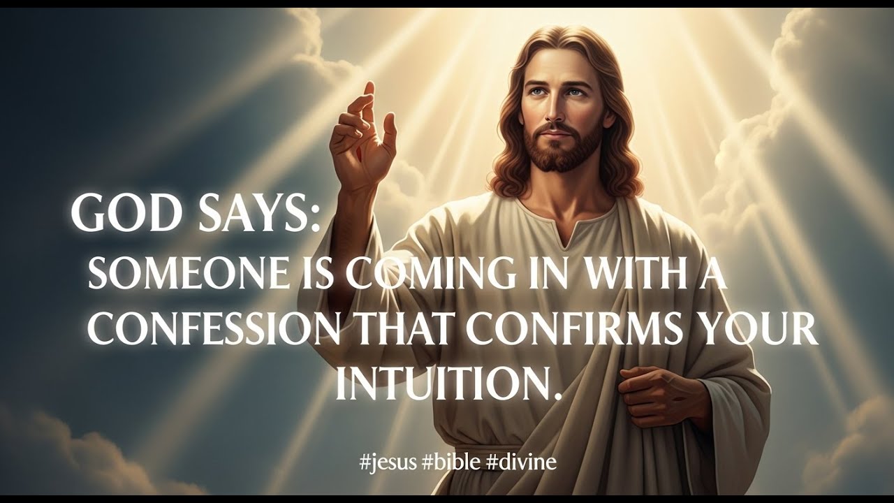 GOD SAY; SOMEONE IS COMING IN WITH A CONFESSION THAT CONFIRMS YOUR ...