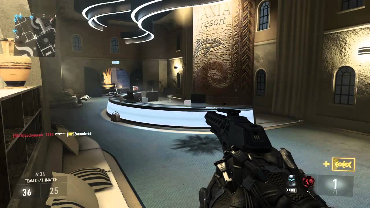 CoD: AW Team Deathmatch with Riot Shield & RW1 - YouTube