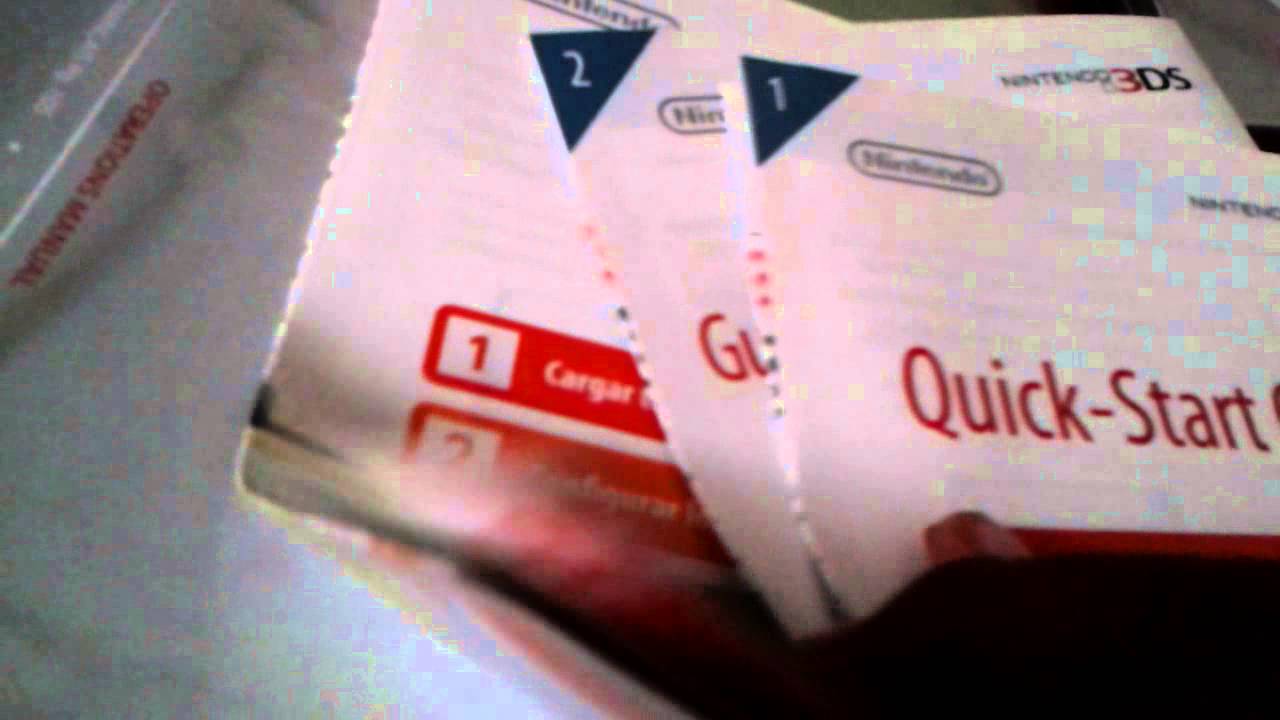 Nintendo 3Ds unboxing - YouTube