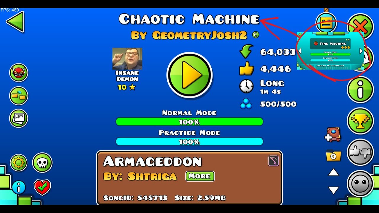Chaotic Machine 100% (New Hardest) - YouTube