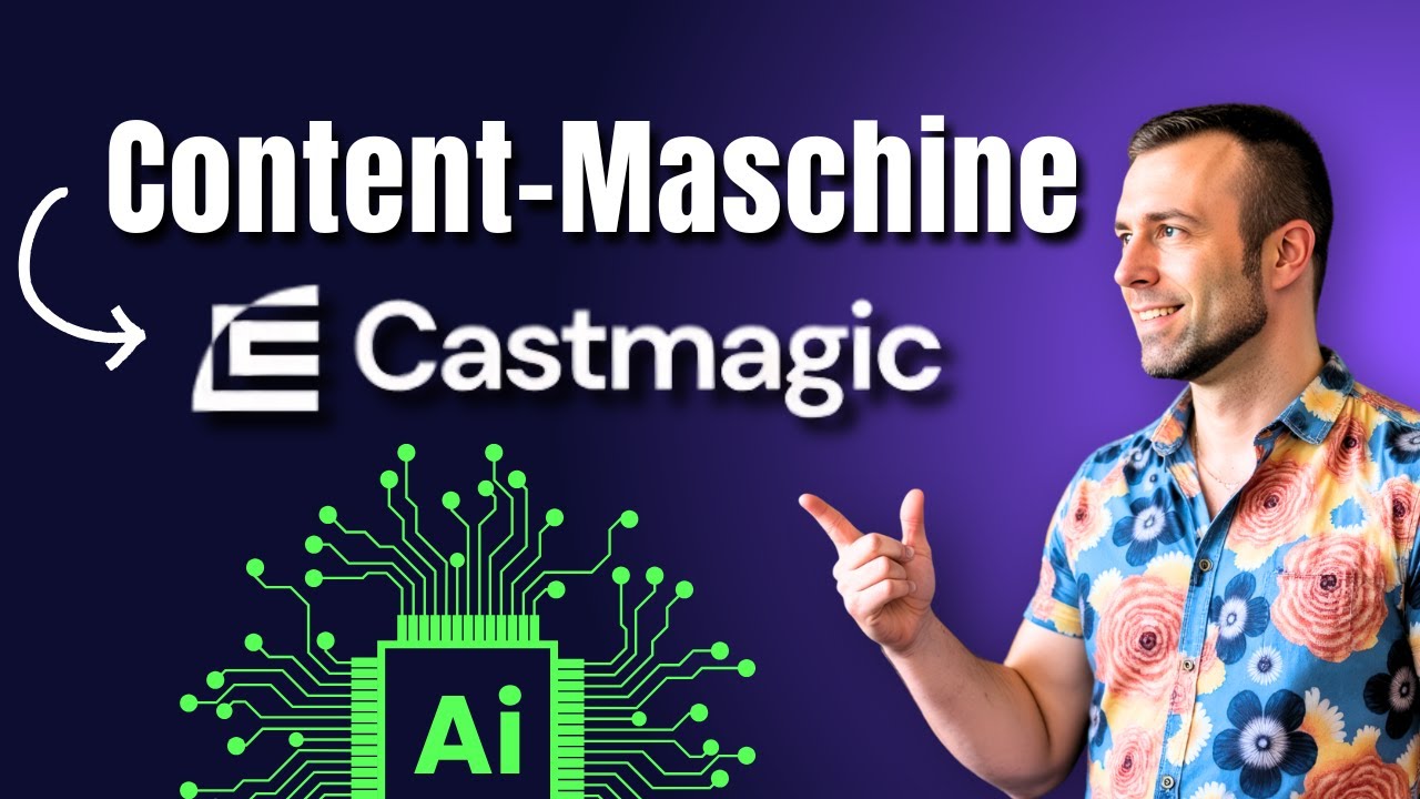 🪄 Castmagic: Dieses KI-Tool ist deine Content-Maschine! - YouTube