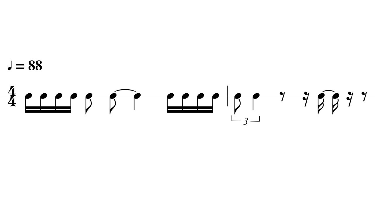 Hard-to-read rhythms exercise 🥁 - YouTube