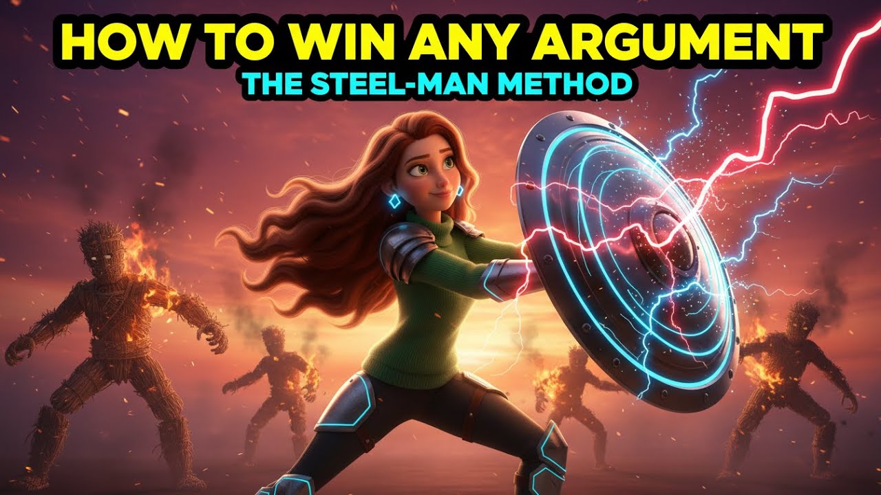 How to Win Any Argument - The Steel Manning Technique Explained - YouTube