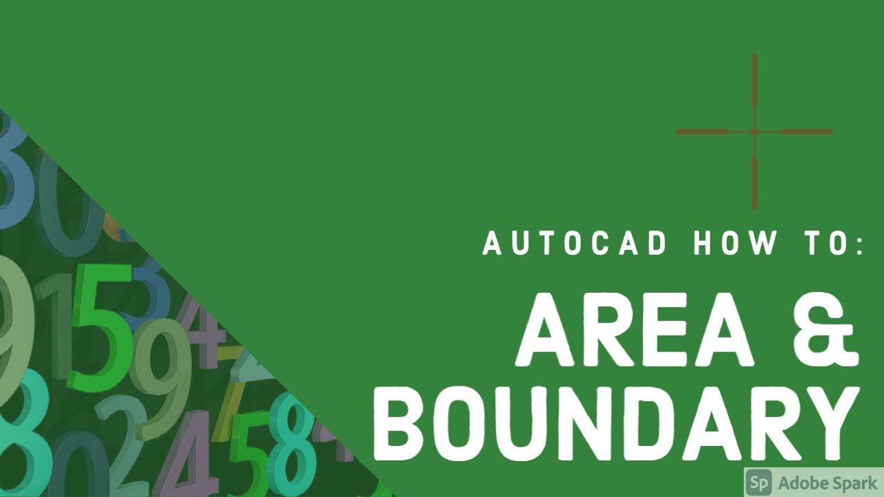 AutoCAD HOW TO: AREA and BOUNDARY - YouTube