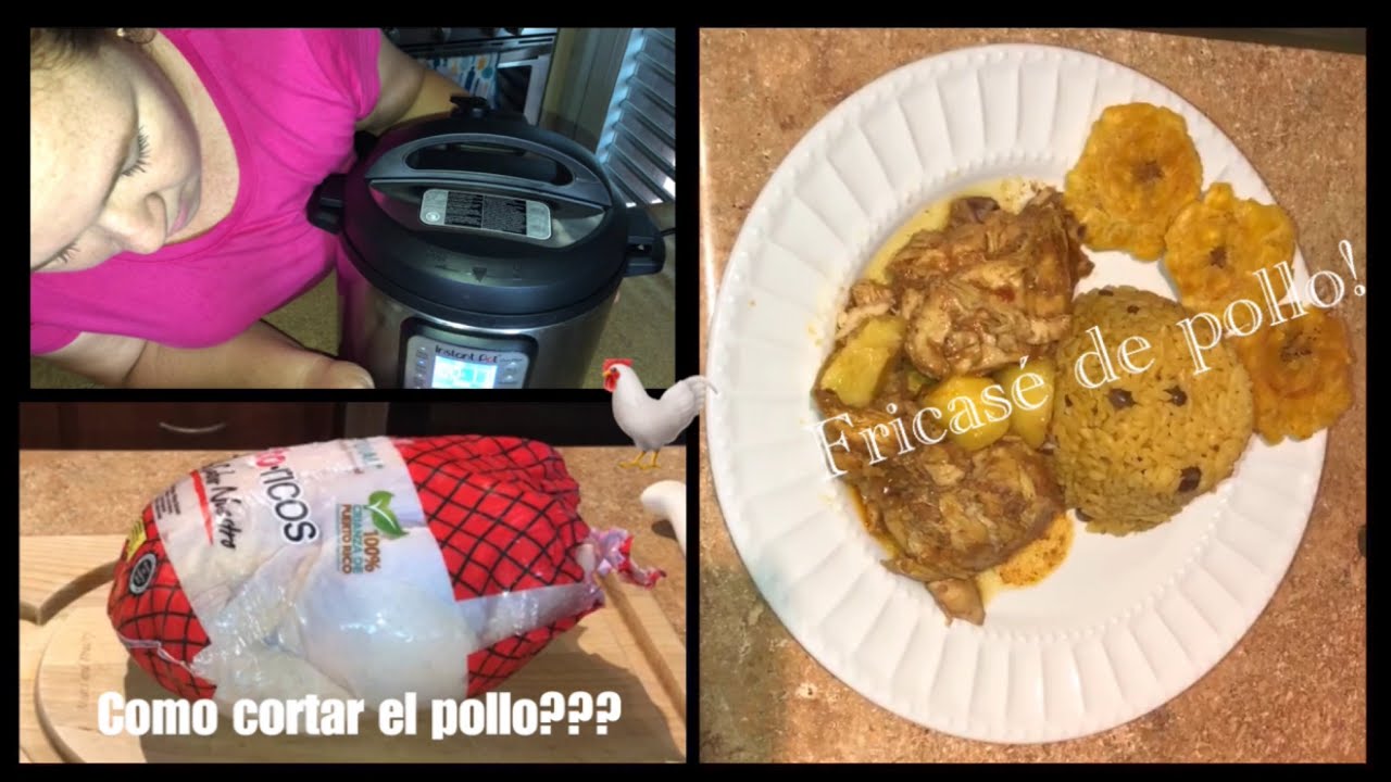 Como cortar pollo entero para freir o guisar | Pollo guisado en Instant ...