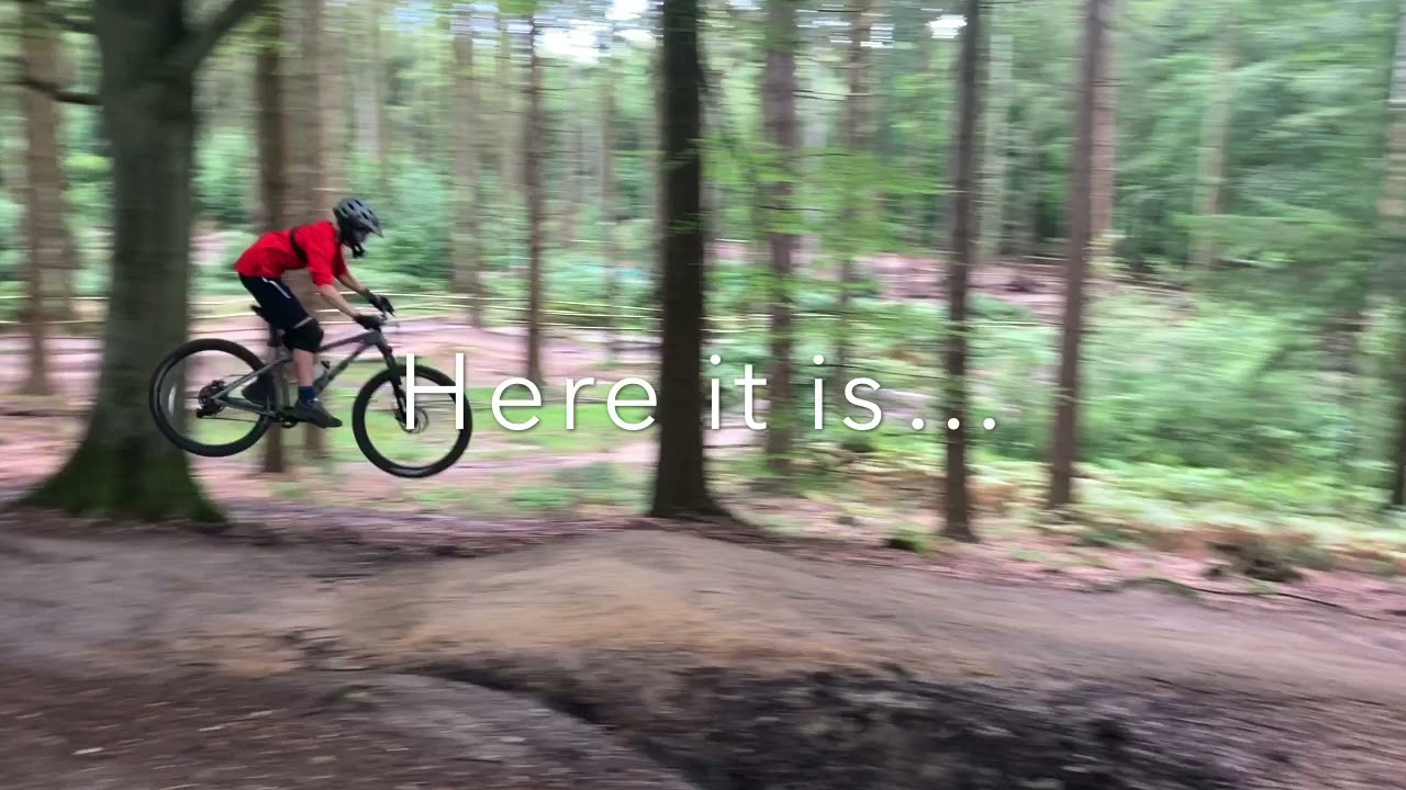 CASING A 35 FT MTB JUMP HUGE - #shorts - YouTube