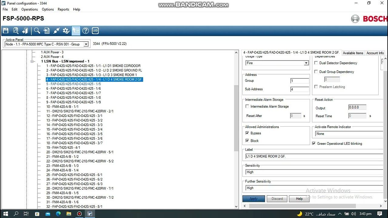 FSP 5000 RPS LABLING PROGRAM - YouTube