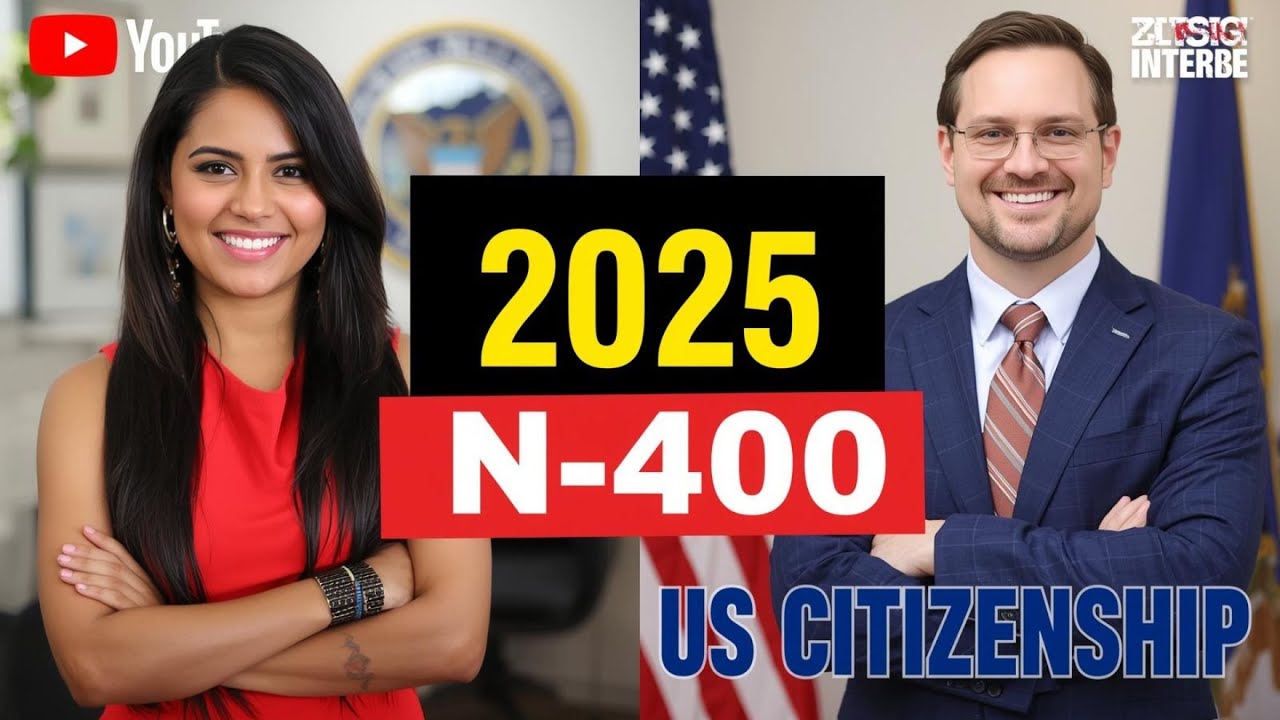 2025 New, Real Interview of U.S. citizenship, Full N-400 Naturalization ...