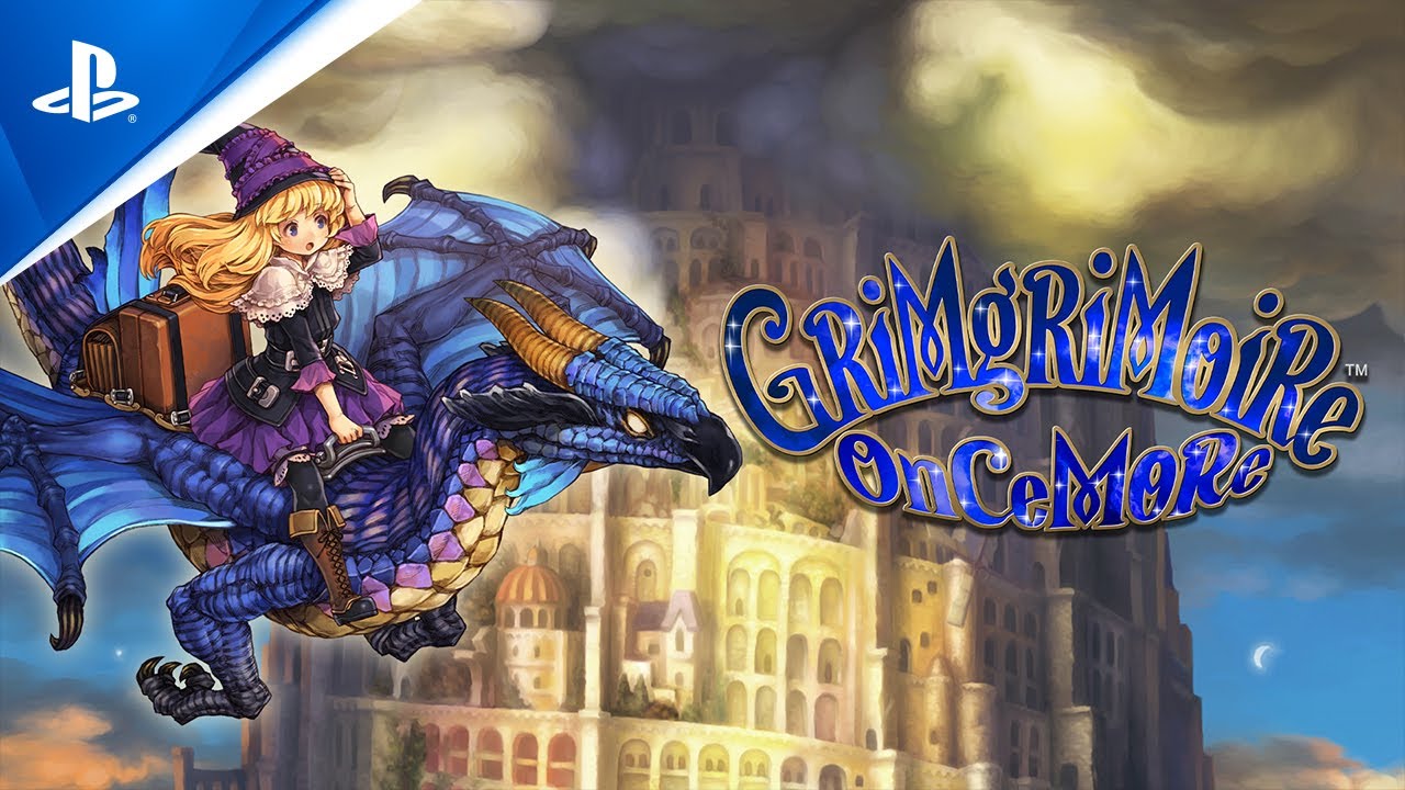 GrimGrimoire OnceMore - Launch Trailer | PS5 & PS4 Games - YouTube