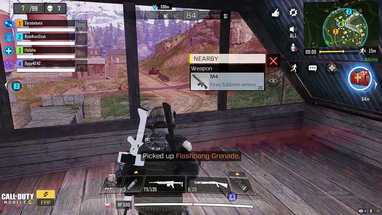 Call of duty mobile EMU Squad BR gameplay - YouTube