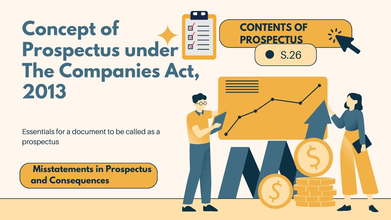 Concept of Prospectus under The Companies Act, 2013, Definition ...