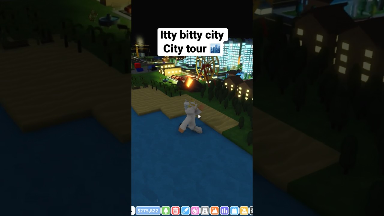 Itty bitty city | city tour 🧱 - YouTube