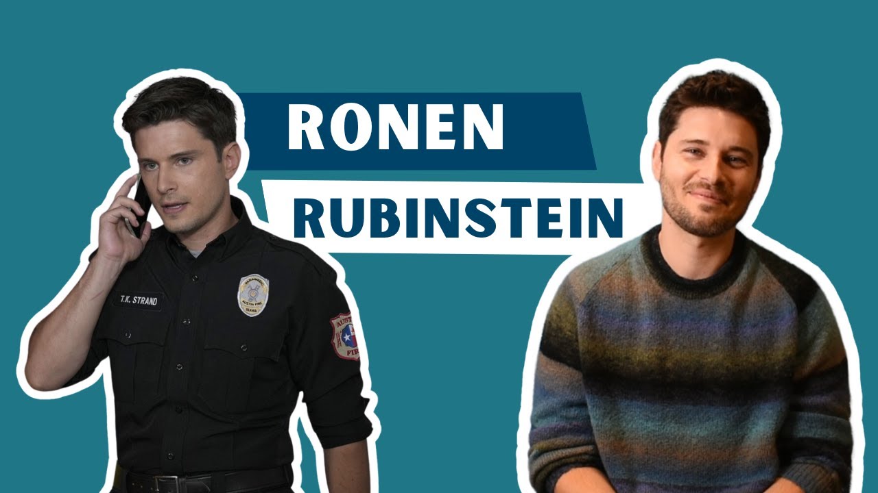 Ronen Rubinstein talks about 9-1-1 Lone Star, Tarlos, his life as a new father and more! - YouTube