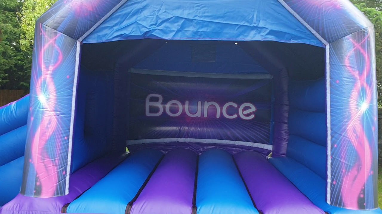 The Bounce Castle With Slide - YouTube