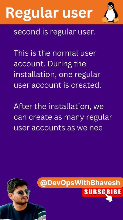 Type of User in Linux | User Account Management in Linux | Linux user ...