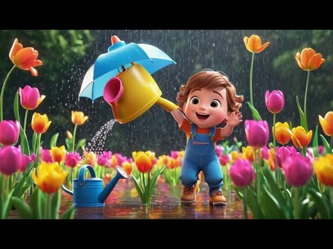 Rain Rain, Please Come Play | Fun Weather Song for Kids | Playful Rainy ...