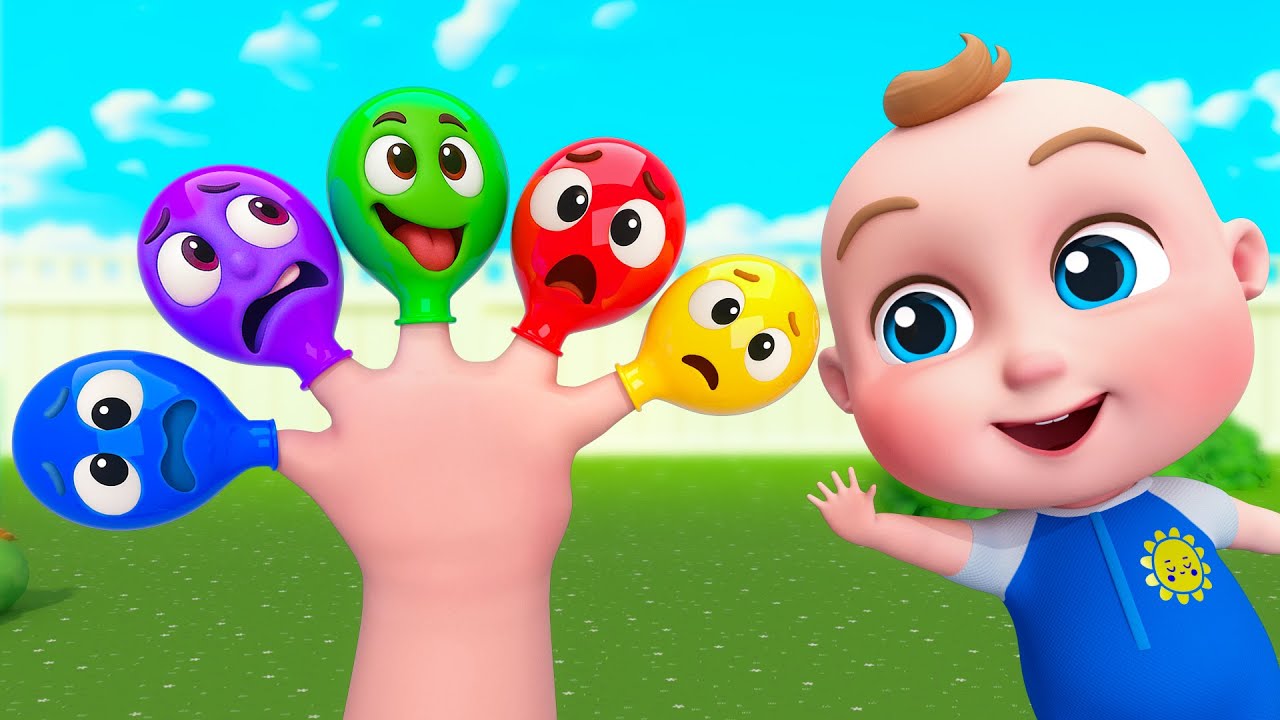 Finger Family Song | Learn Colors with Color Finger | Super Sumo ...