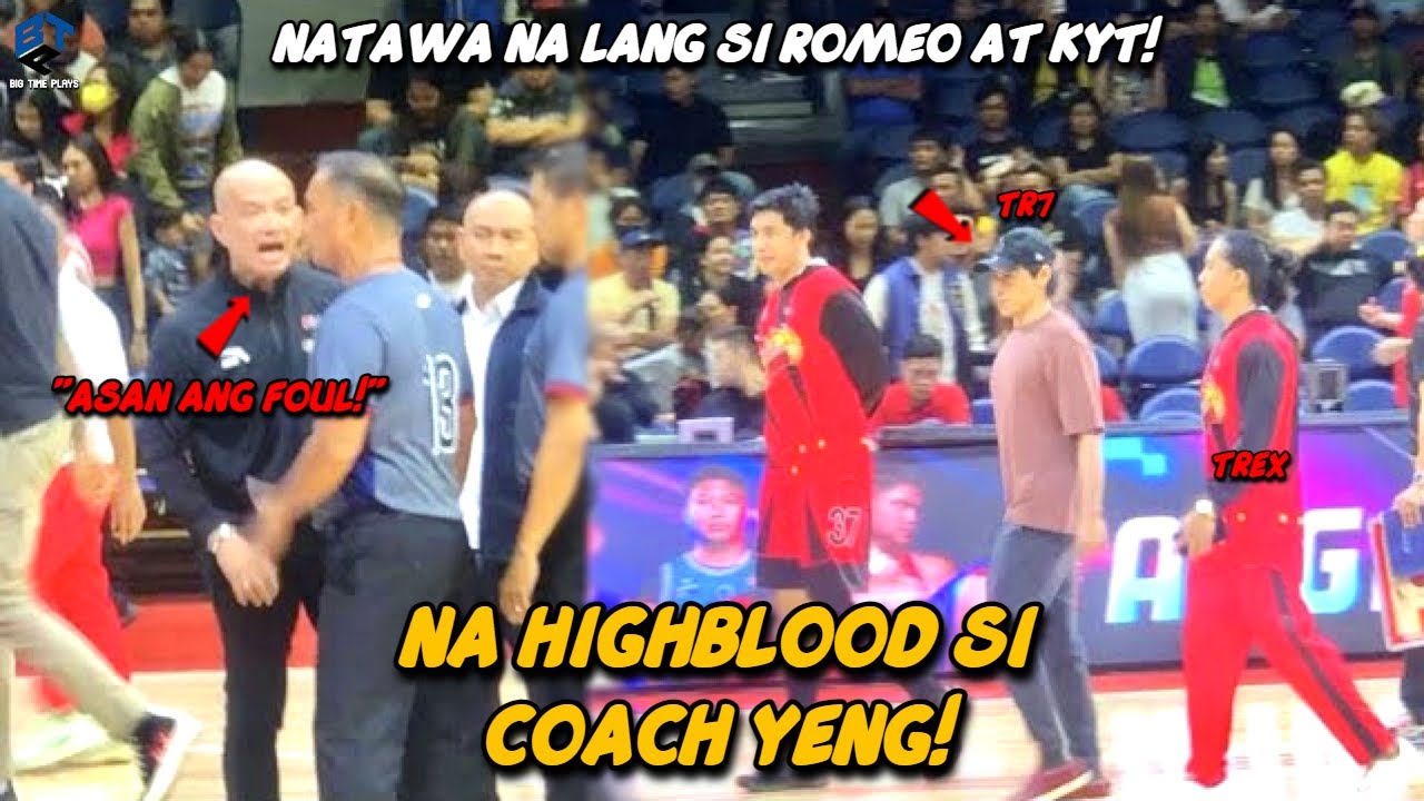 PULANG PULA MUKHA NI COACH YENG KAKASIGAW SA REF! DAMING TUMUTUMBA SA ...